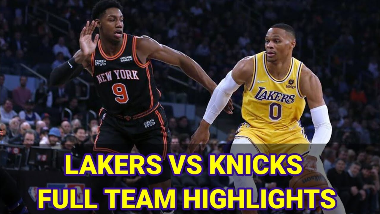 Lakers Team Highlights vs Knicks | Nov. 24, 2021 - YouTube
