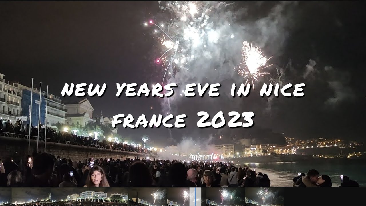 new years eve in nice france 2023 - YouTube