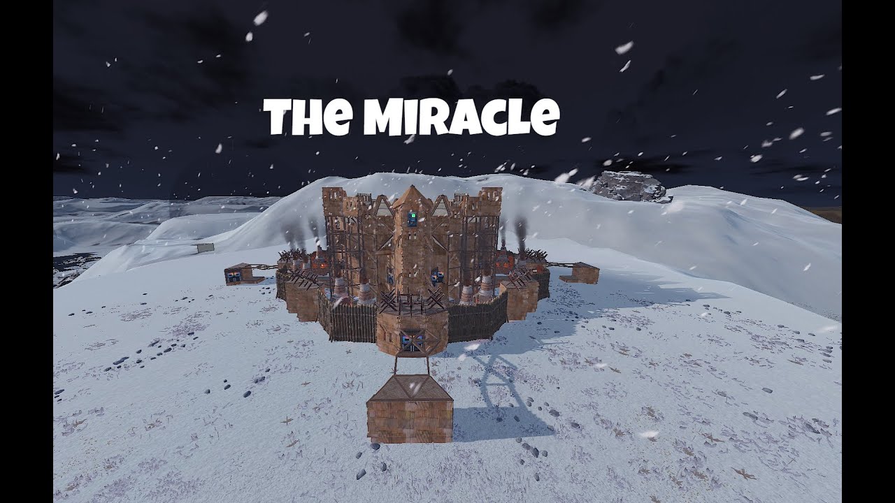 The Miracle - Large Group Base | 4 By 4 - Rust Base Designs - YouTube