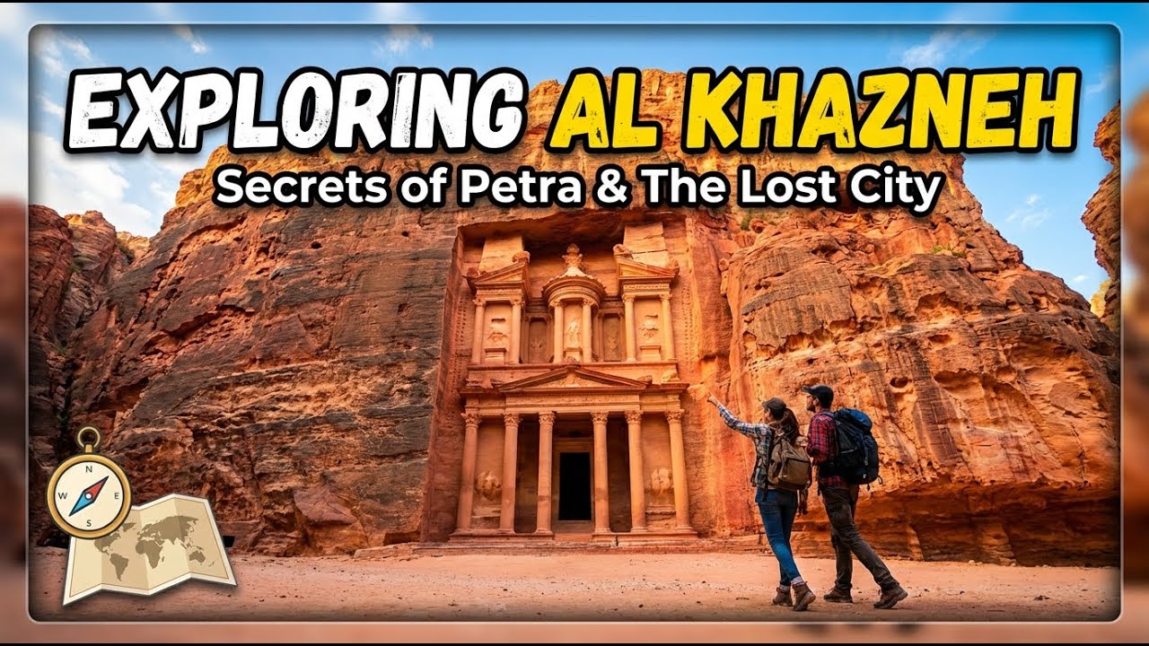 Exploring Al Khazneh, The Treasury of Petra, Jordan - YouTube