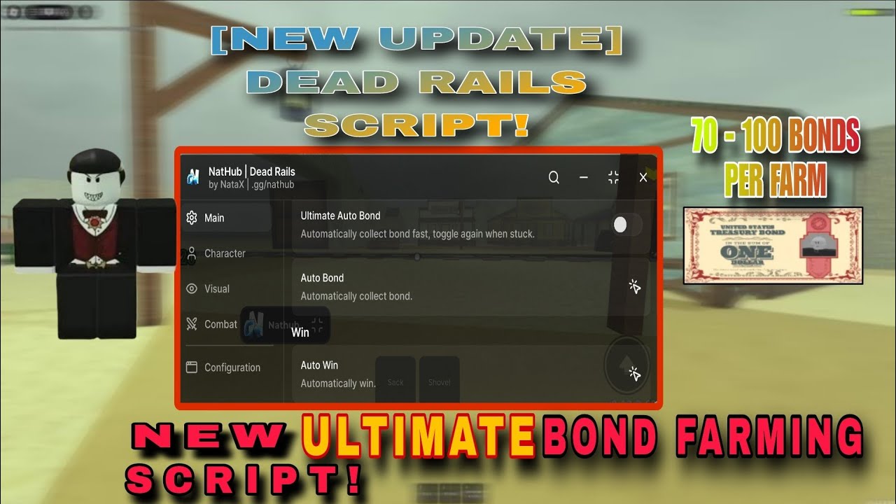 Dead Rails Script - Fast Auto Bond, Auto Win, Inf Bonds, Kill Aura ...