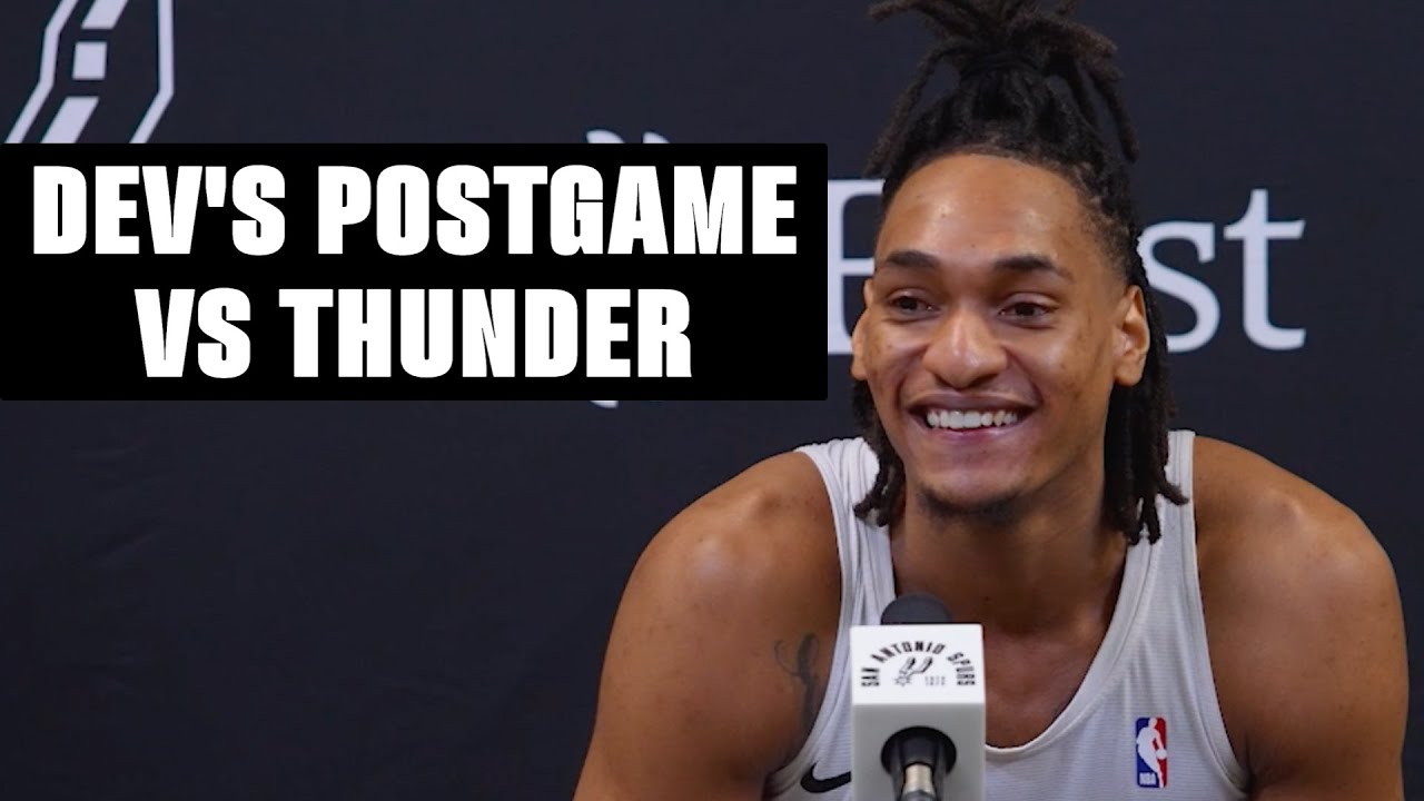 Devin Vassell's Post-Game Interview vs Oklahoma City Thunder | 2.29.2024 - YouTube