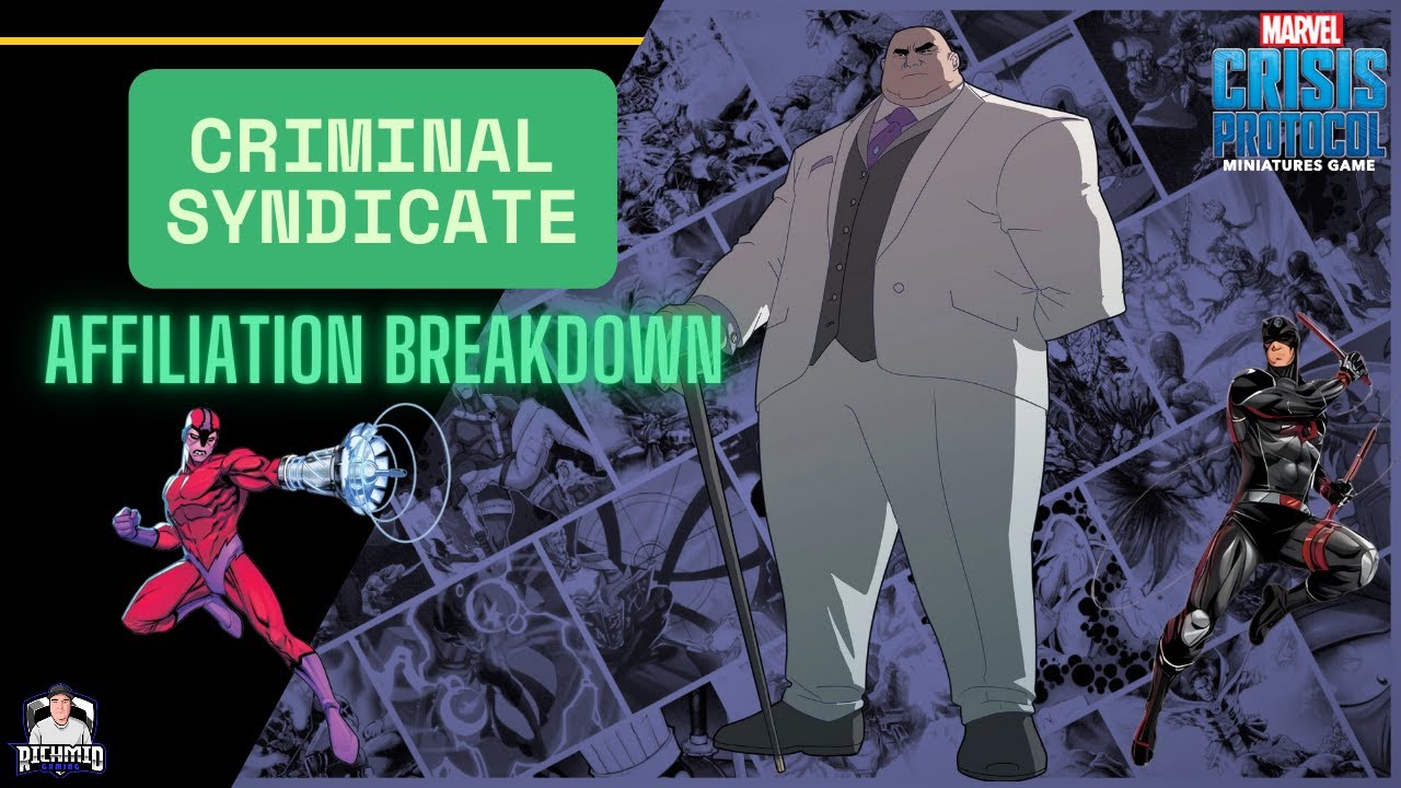 Marvel Crisis Protocol: Criminal Syndicate Affiliation Breakdown in ...