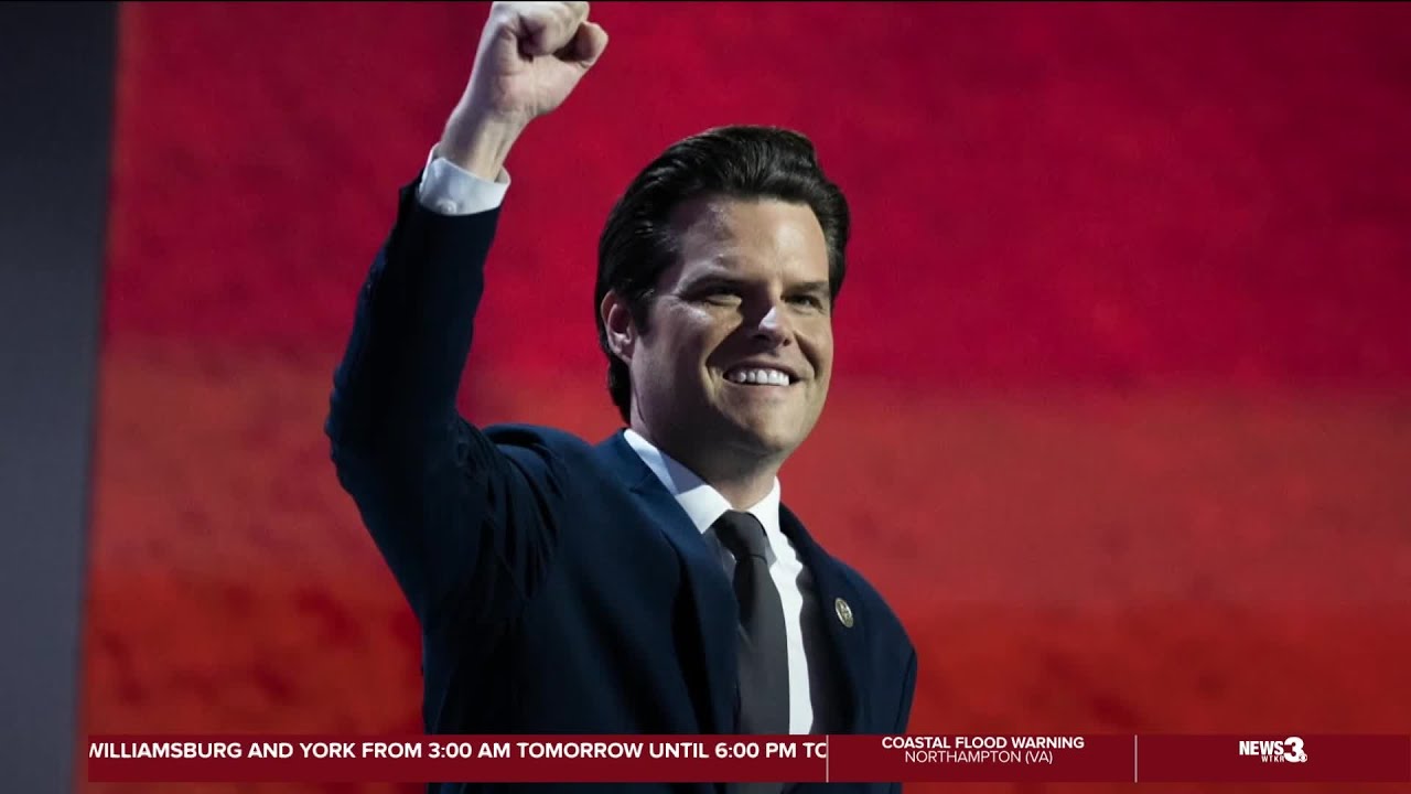 Trump chooses Rep. Matt Gaetz as his attorney general, raising eyebrows ...