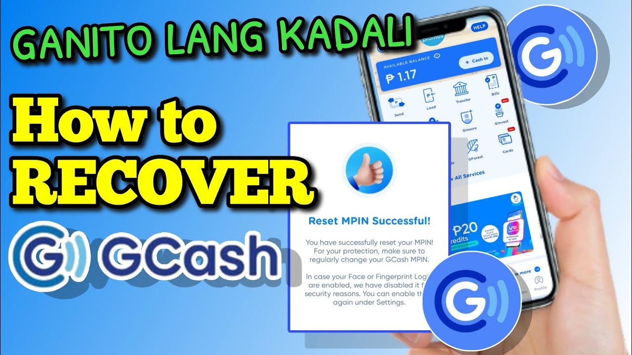 PAANO MARECOVER ANG GCASH ACCOUNT | RECOVER GCASH | Riencyll Cabile ...