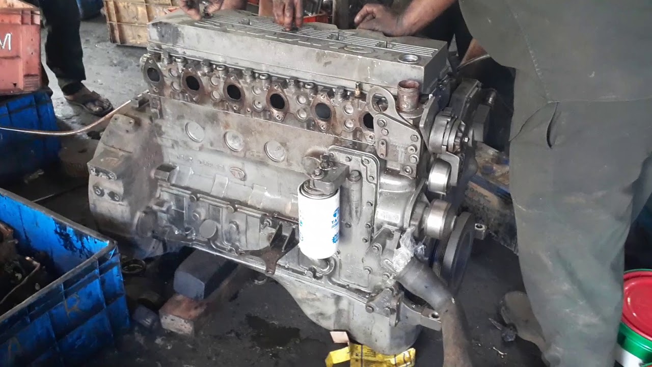 TATA CUMMINS ENGINE STARTING - YouTube