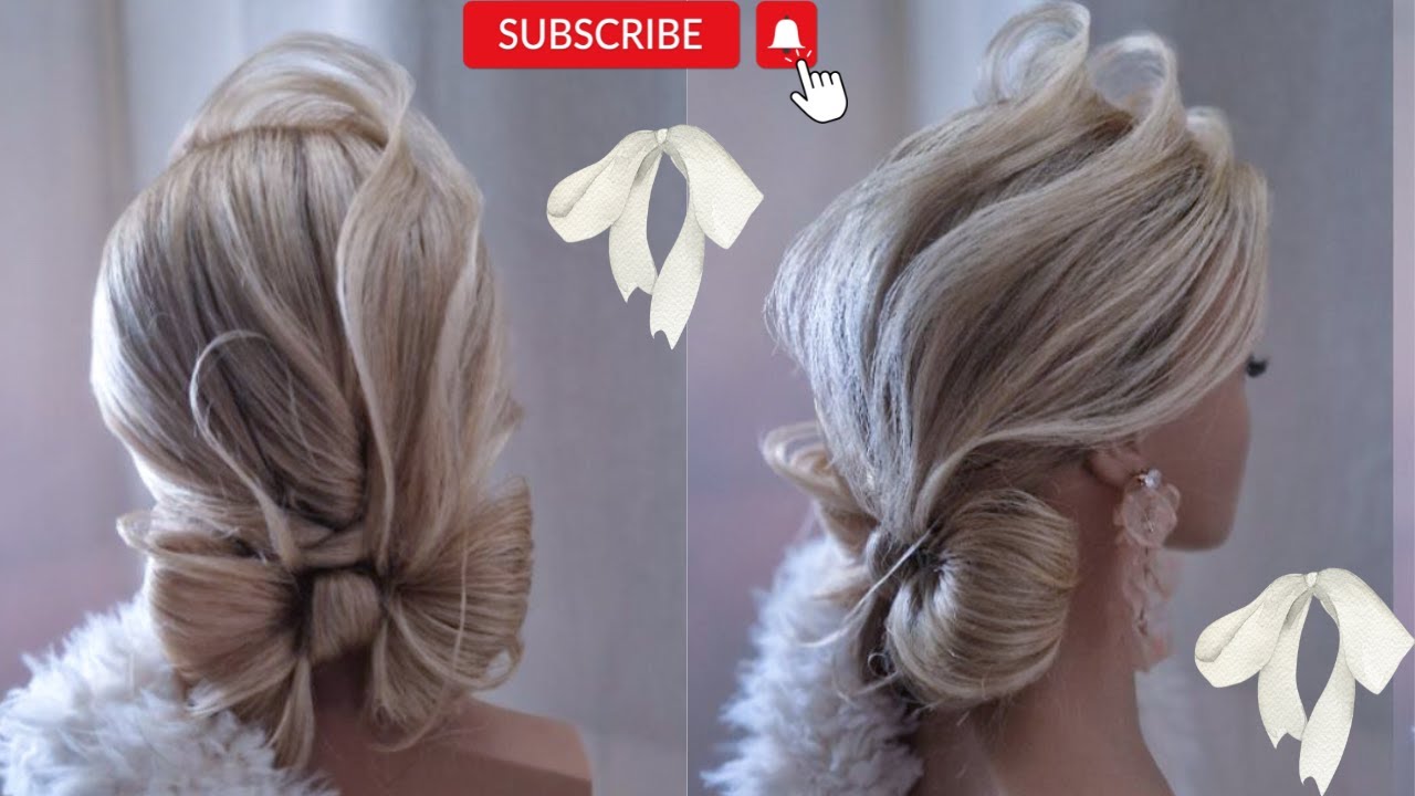Peinado lazo /hairstyle - YouTube