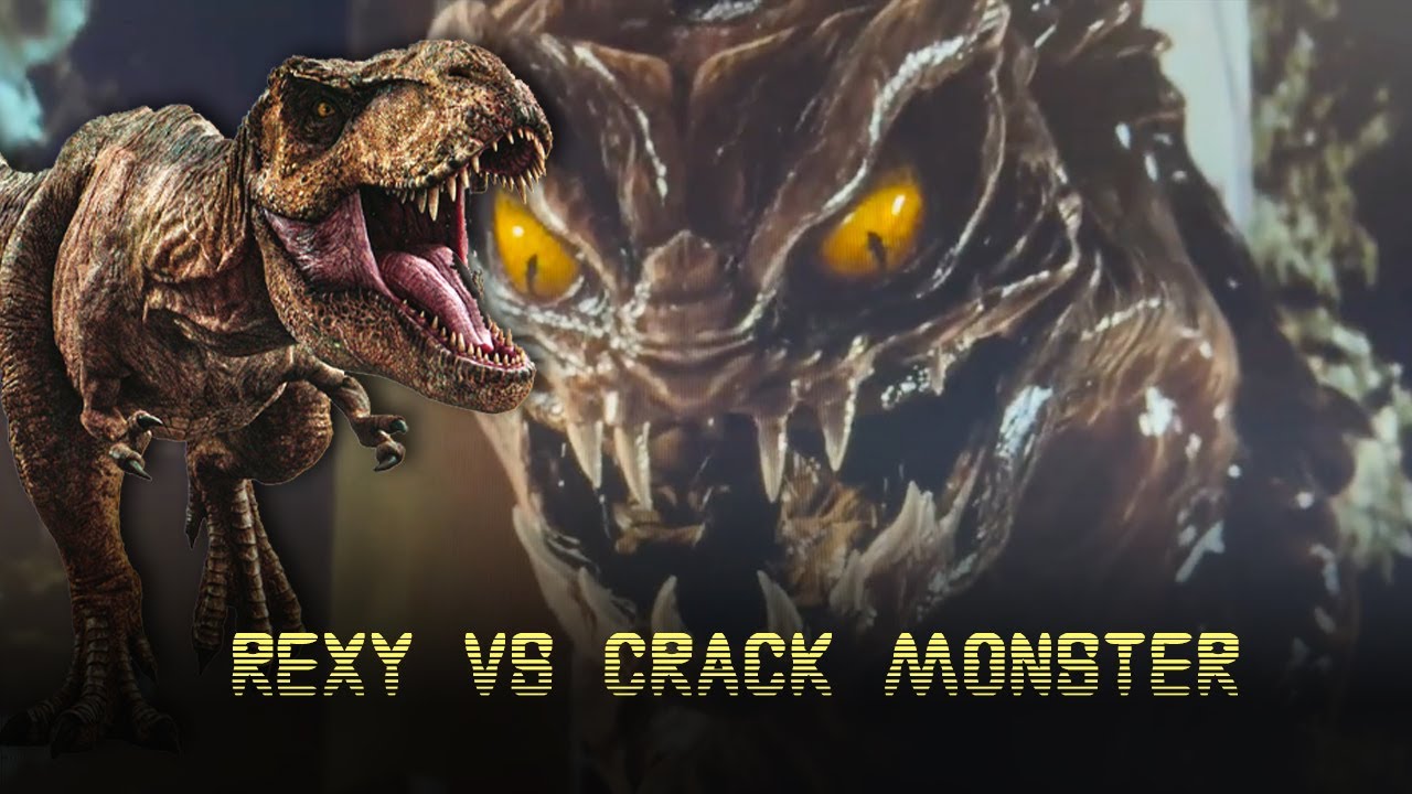 Rexy vs Crack Monster - YouTube