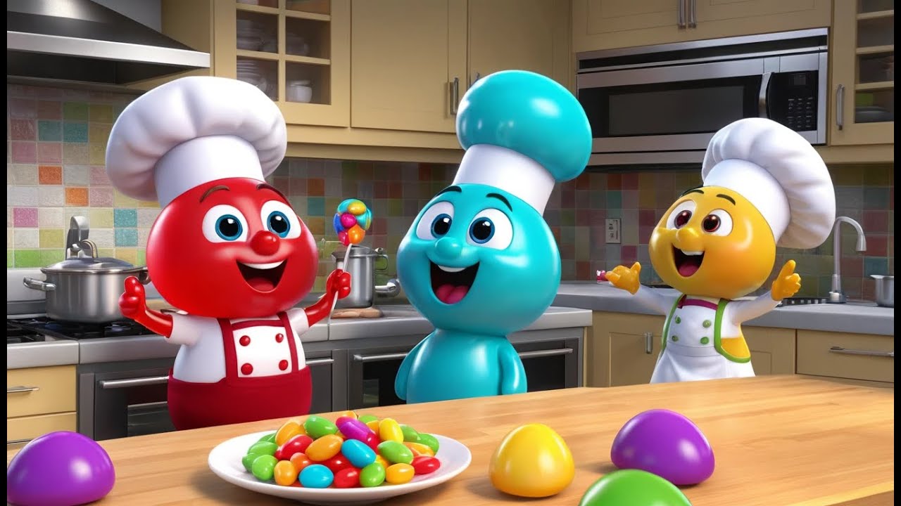 Do You Know the Jelly Bean Chef? | Fun Jelly Bean Song for Kids | Sweet ...