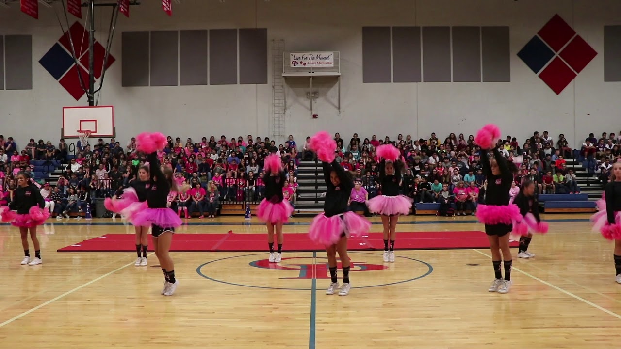 Fight Song Pep Rally Routine - YouTube