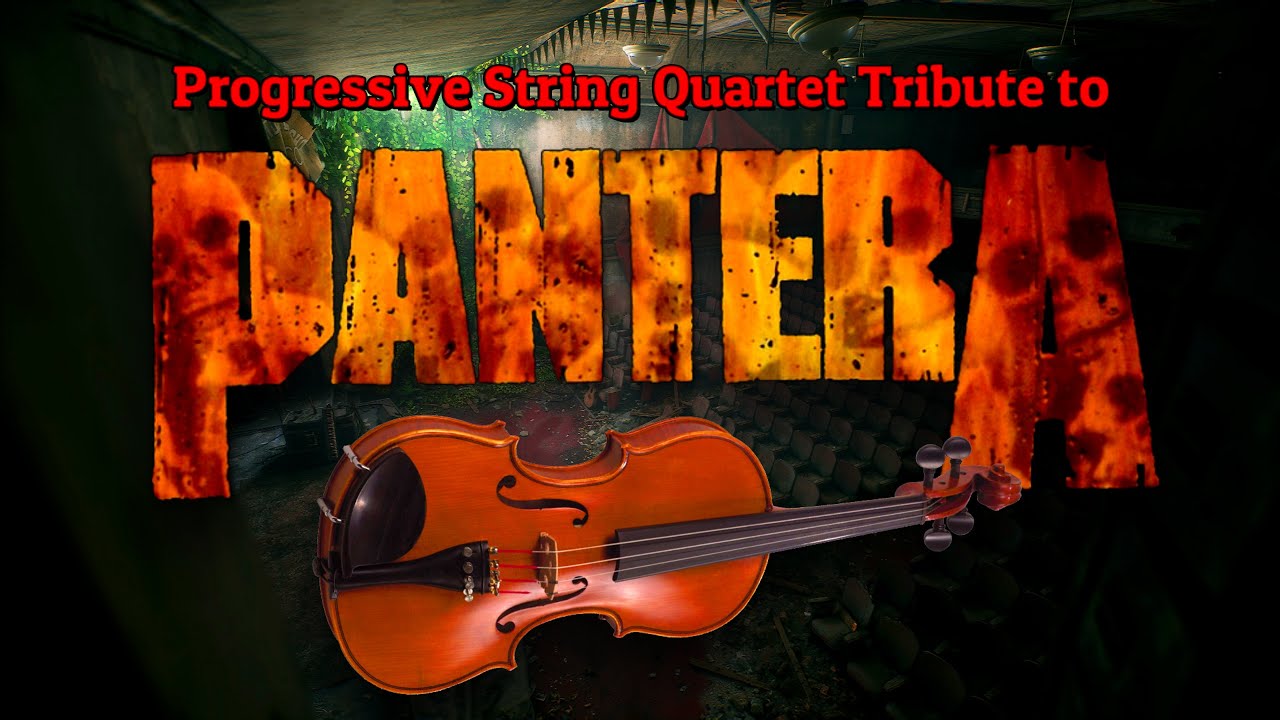 Progressive String Quartet Tribute to 𝗣𝗔𝗡𝗧𝗘𝗥𝗔 🎻 - YouTube