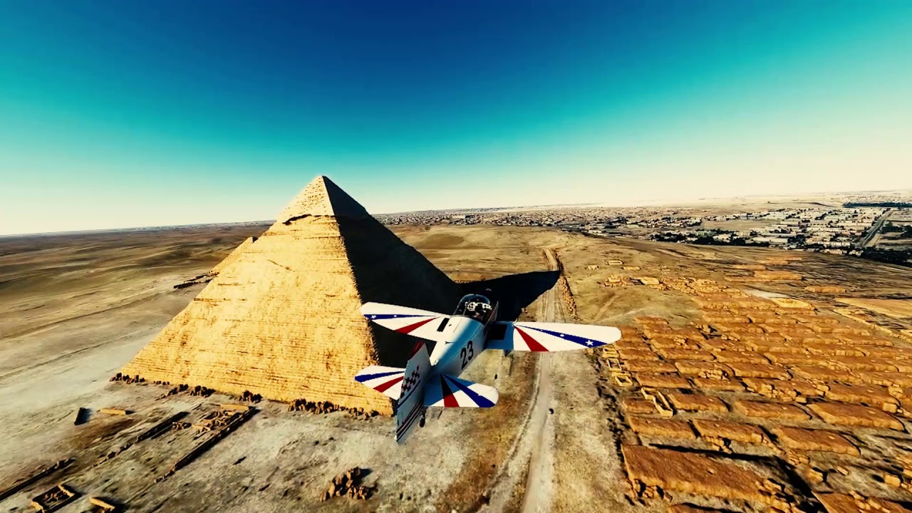 Pyramid flight - YouTube