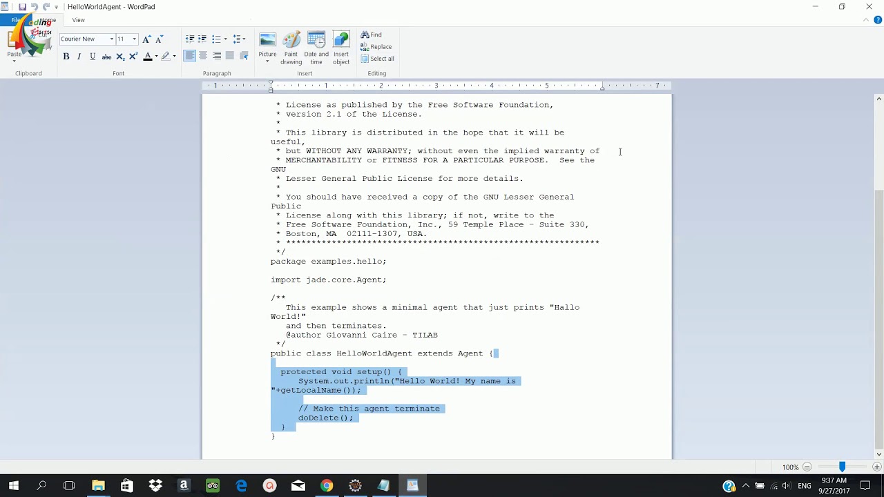How to configure JADE with Eclipse IDE - YouTube