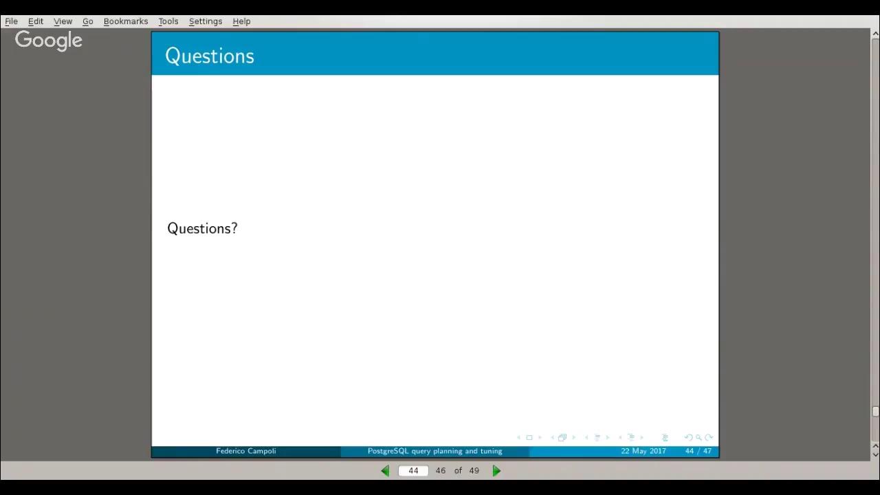 PostgreSQL query execution and planning - YouTube