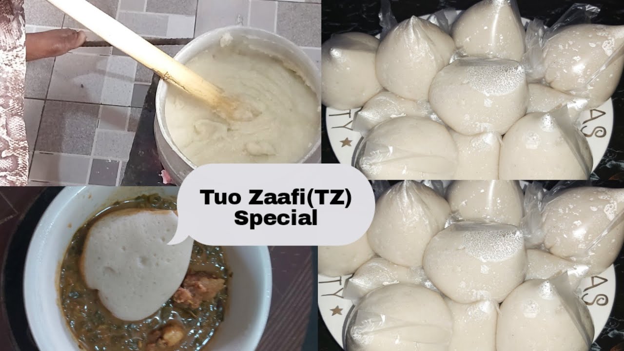 Prepare Tuo Zaafi with me | How to Prepare authentic Tuo Zaafi at home ...