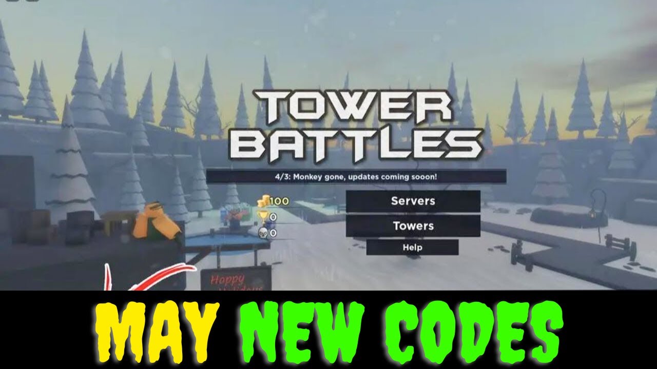 May New * Tower Battles Codes 2023 - Roblox Tower Battles Codes 2023 ...