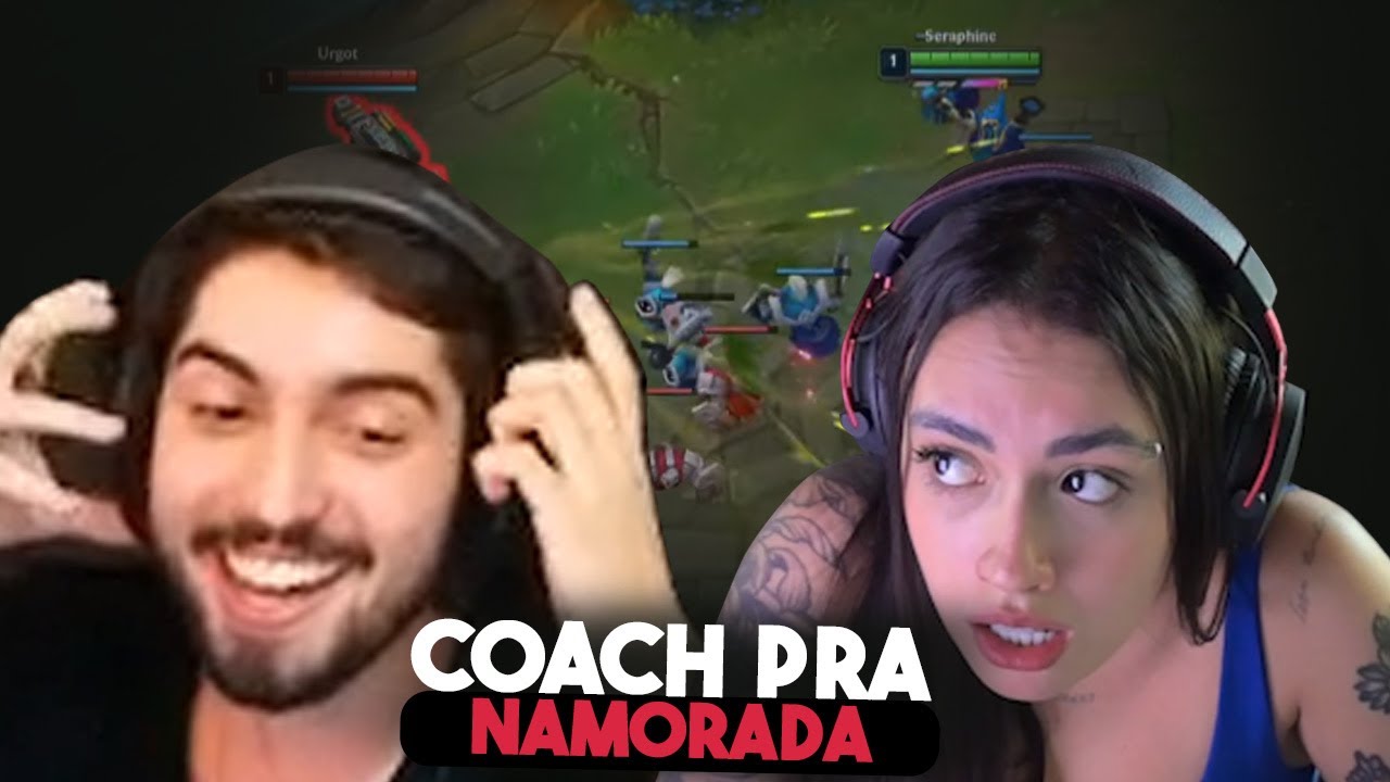 JUKES ENSINANDO A NAMORADA JOGAR LEAGUE OF LEGENDS - PARTE 8 - YouTube