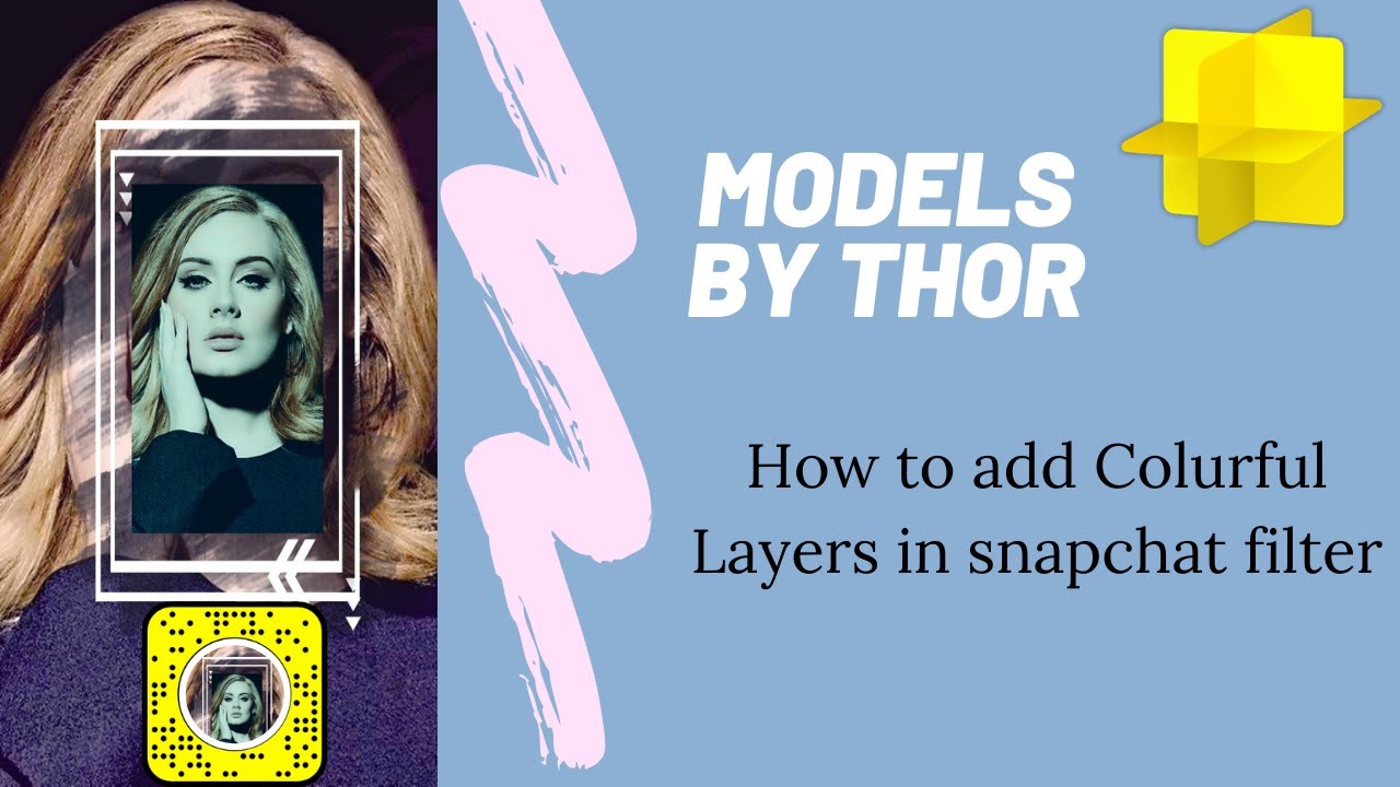 How to add layers in Snapchat filters || MODELS BY THOR - YouTube