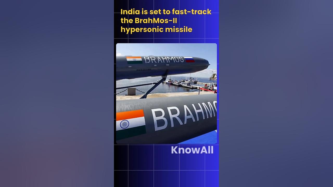 India is set to fast-track the BrahMos-II hypersonic missile #pahalgam ...