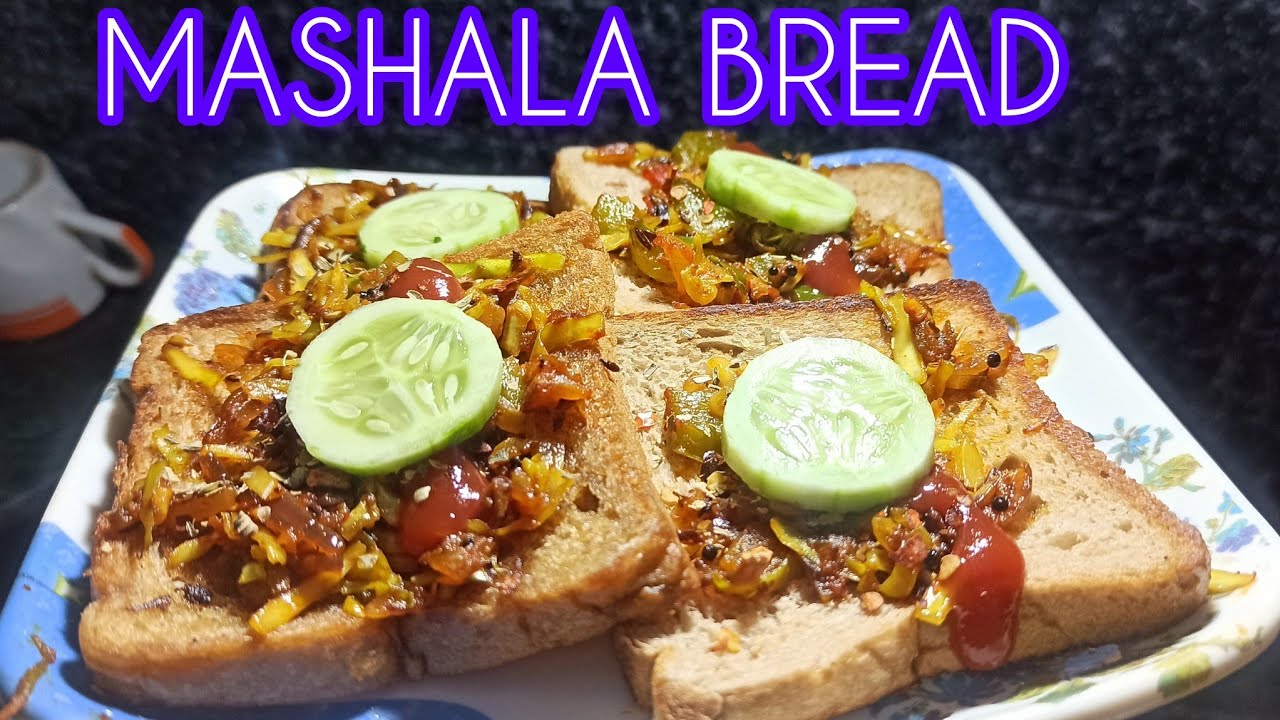 How to Make Masala Bread Toast: Delicious and Easy Recipe | - YouTube