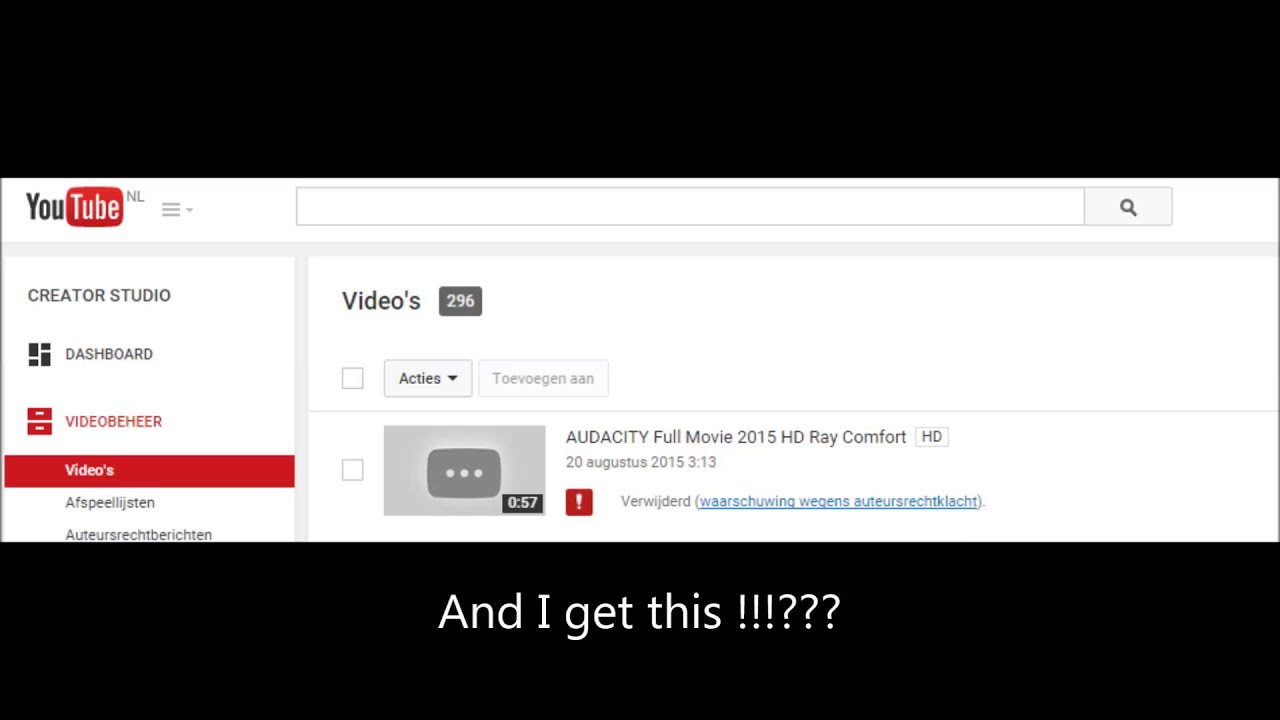 2nd strike from youtube - YouTube