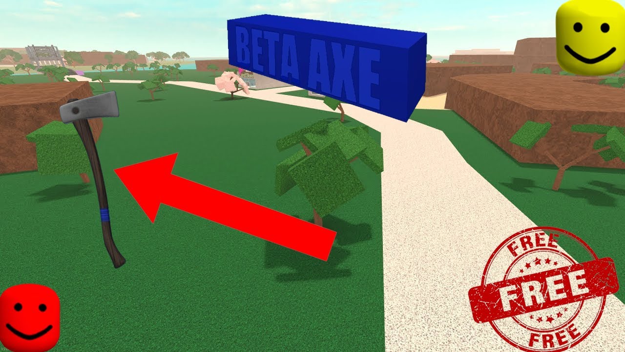 HOW TO GET THE BETA AXE FOR FREE IN LUMBER TYCOON 2!! (WORKING 2024 ...