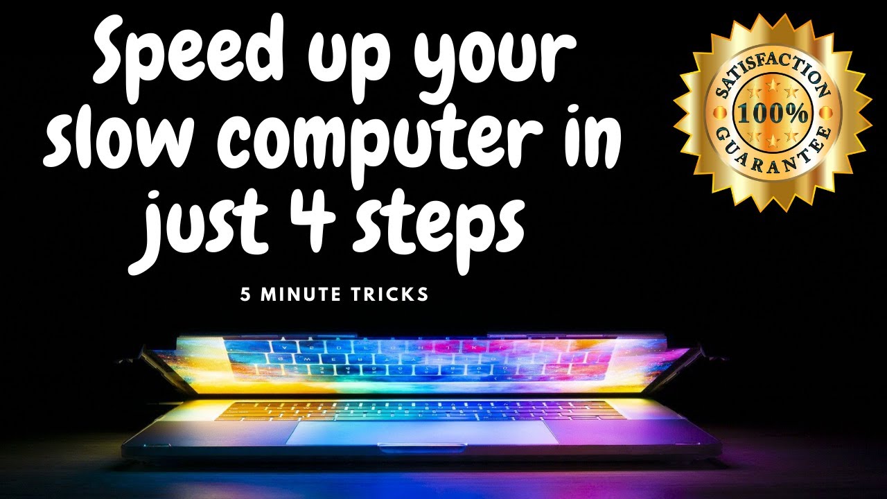 How to speed up computer and Laptop in less than 5 minutes I Solution ...