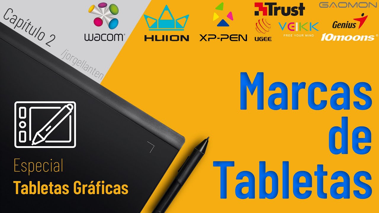 Especial Tabletas Gráficas (Cap. 2): Marcas de Tabletas - YouTube