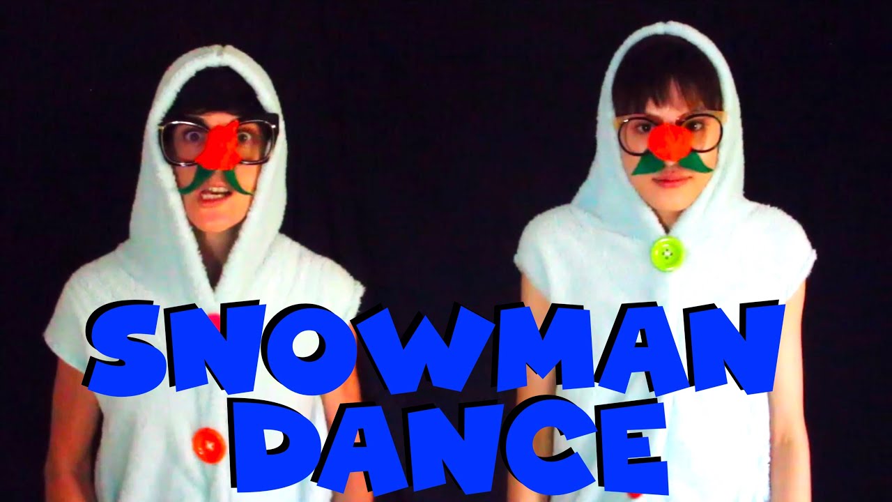 SNOWMAN DANCE | Ice Ice Baby! | Winter dance song - YouTube