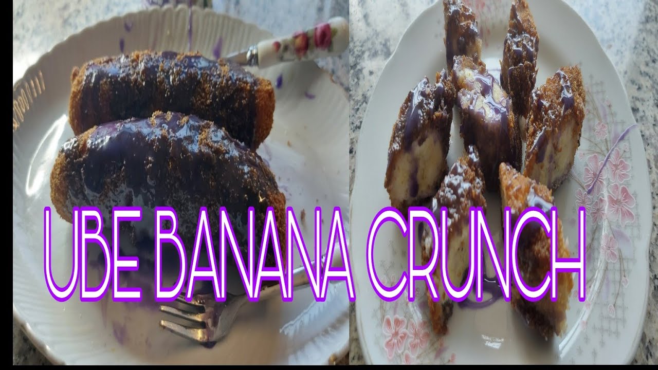 UBE BANANA CRUNCH, TRENDING SNACKS. - YouTube