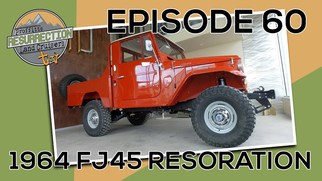 Freeborn Red FJ45 Fixed Cab Restoration With Modernized Toyota ...