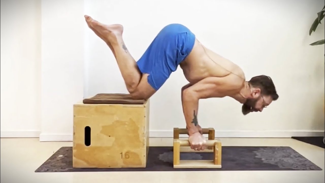 Modified Pike Push-Ups - YouTube