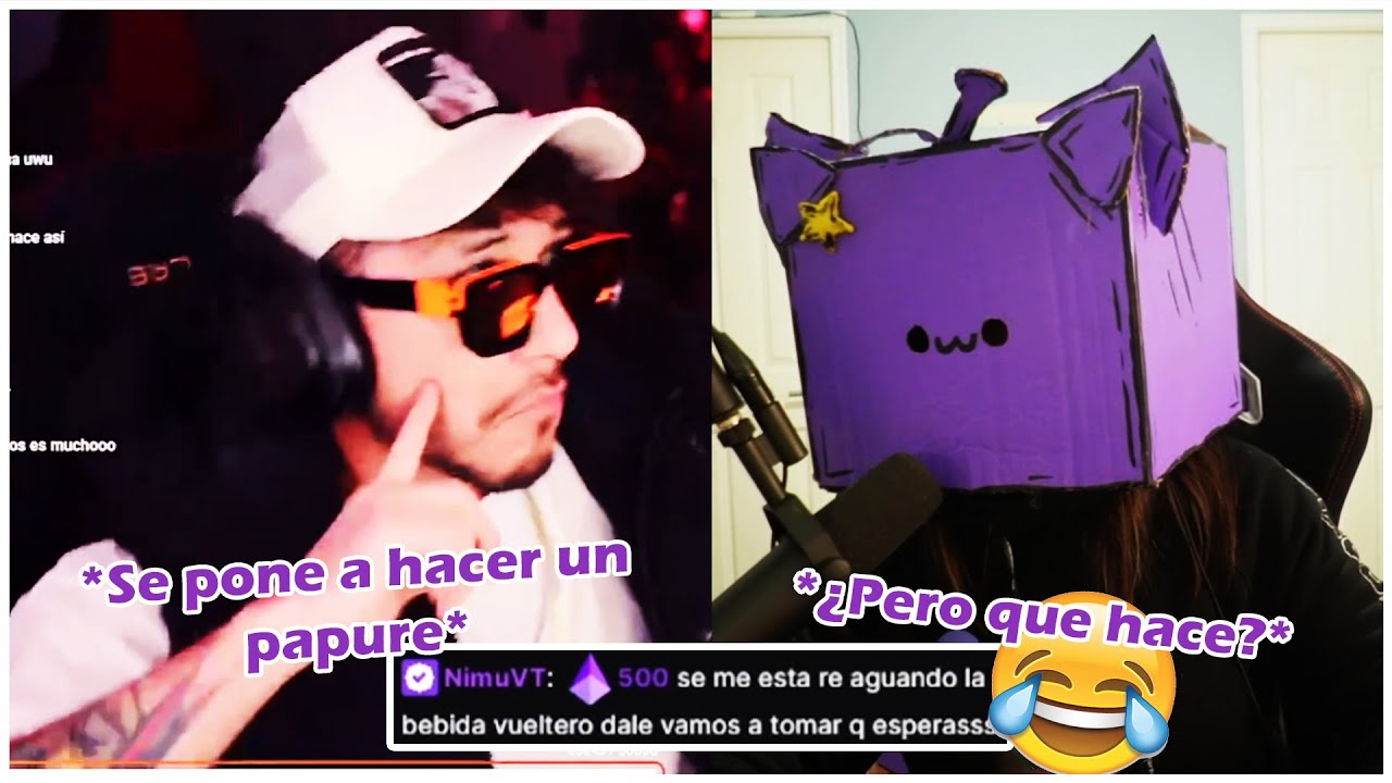 NimuVT le dice a Zein que ya desea TOMAR - Zein hace un PAPURE por ...