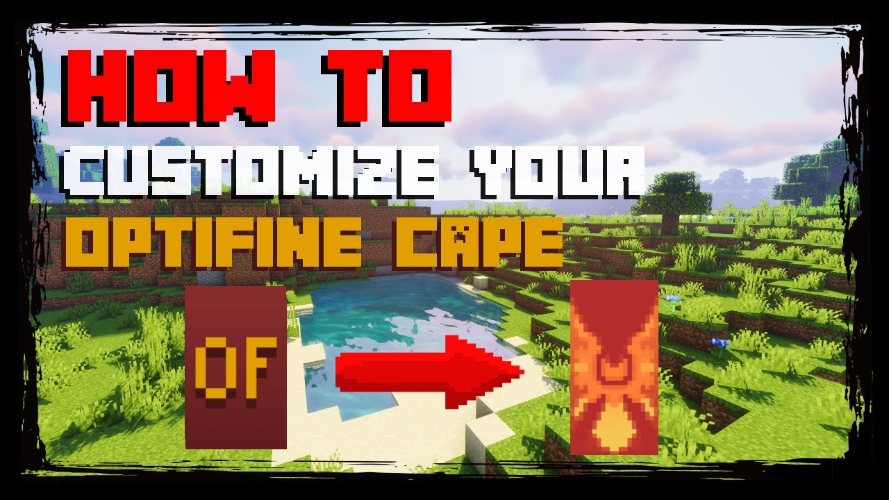 How to customize your Optifine Cape in 2021!! [TUTORIAL] - YouTube