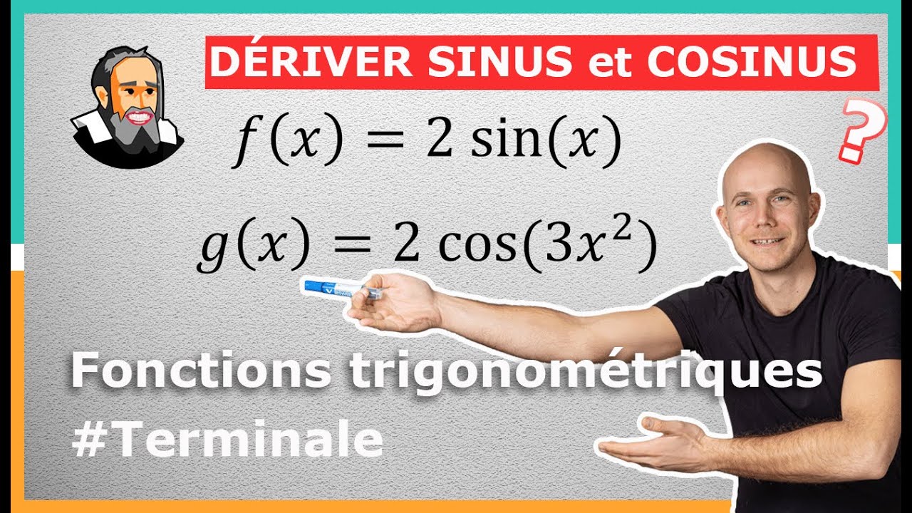 DÉRIVATION des Fonctions TRIGO - Exercice Corrigé - Terminale - YouTube