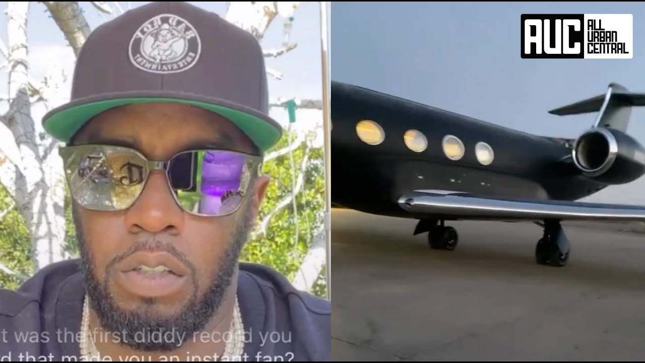 "No Place Like Home" Diddy Flys Private Jet Back To Cali Aint Worried ...