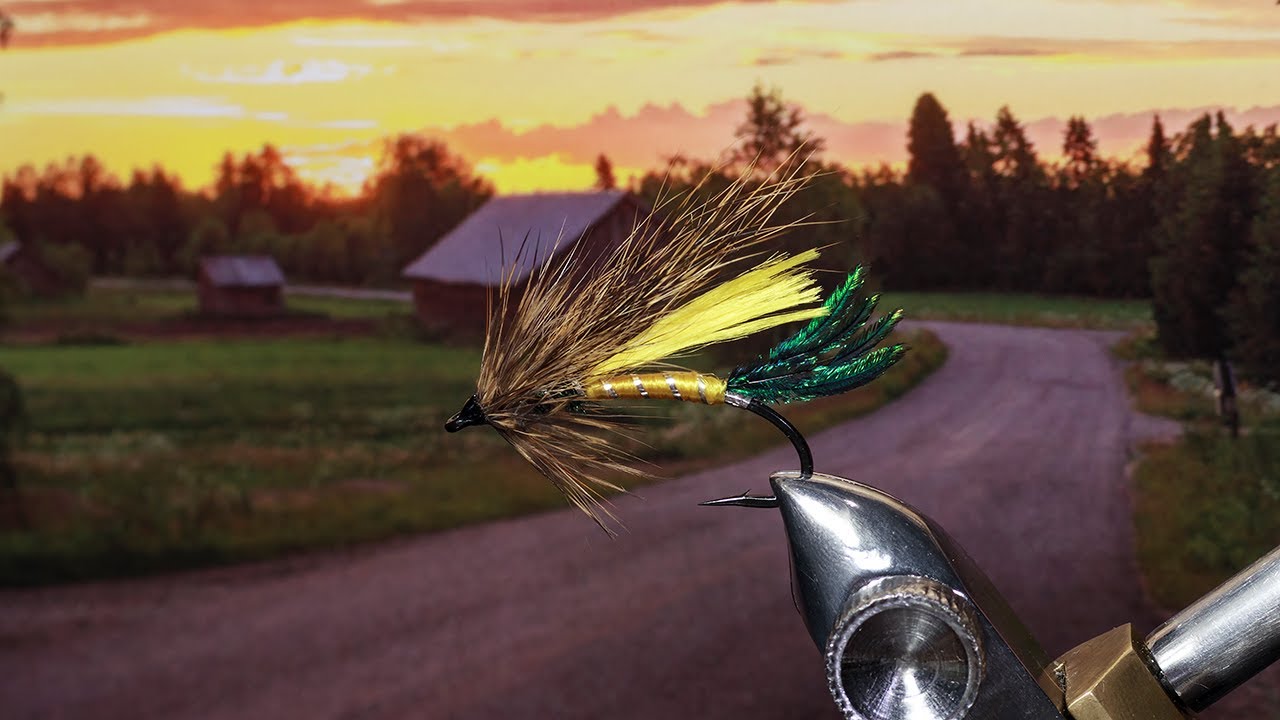 Fly Tying - Rusty Rat variant (Salmon Fly) - YouTube