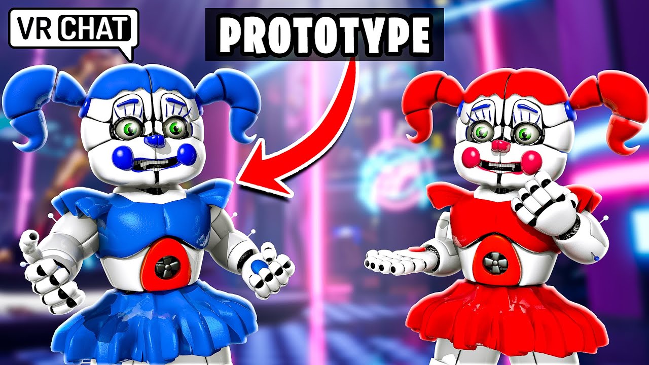 Circus Baby's PROTOTYPE in VRCHAT - YouTube