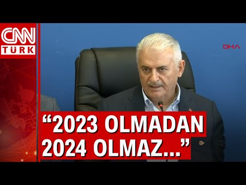 Binali Yıldırım'dan 2024 mesajı...