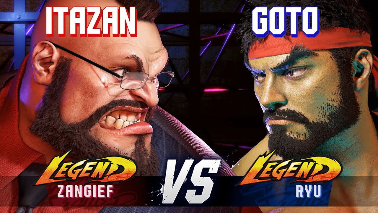 SF6 ITAZAN (Zangief) vs GOTO (Ryu) High Level Gameplay - YouTube