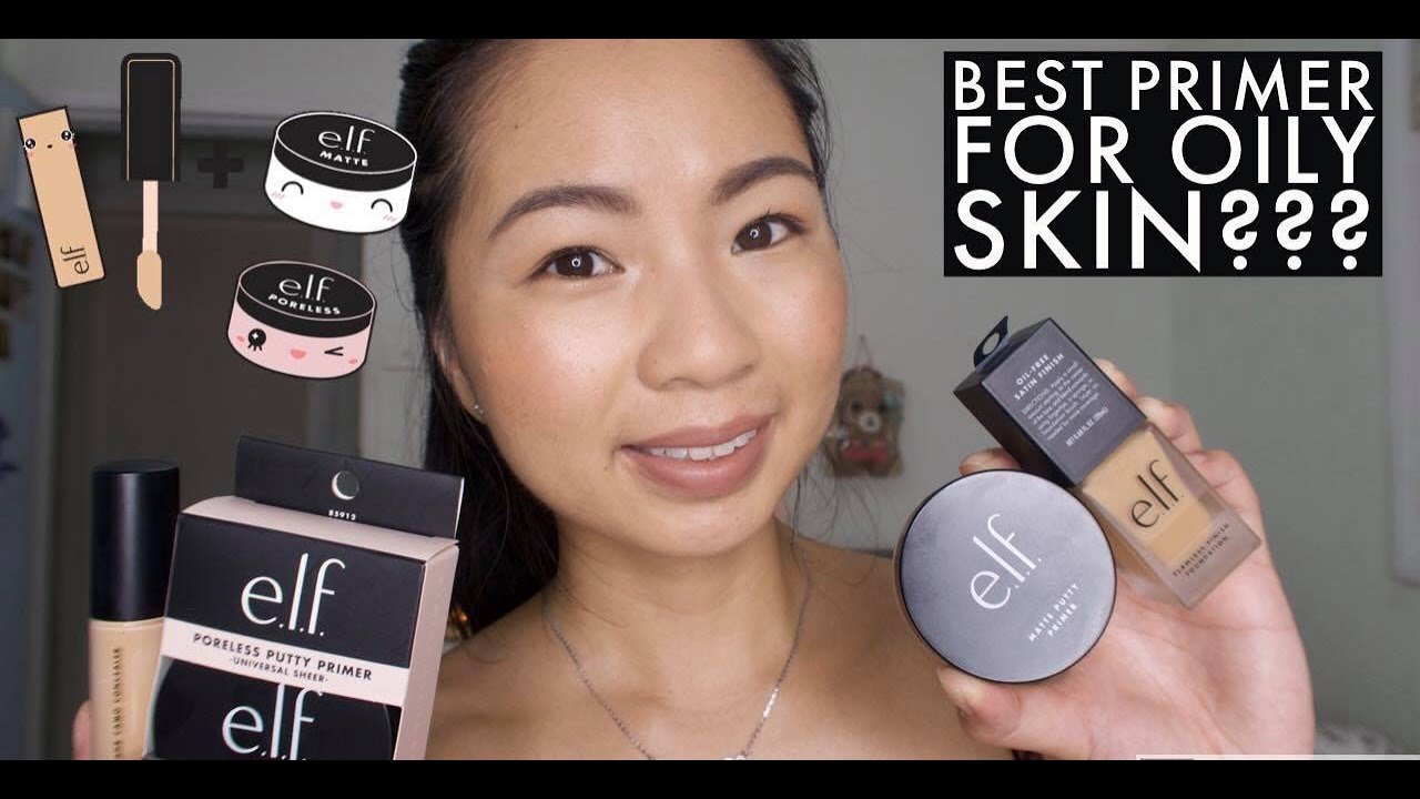 ELF COSMETICS FIRST IMPRESSIONS !! OILY SKIN !!! - YouTube