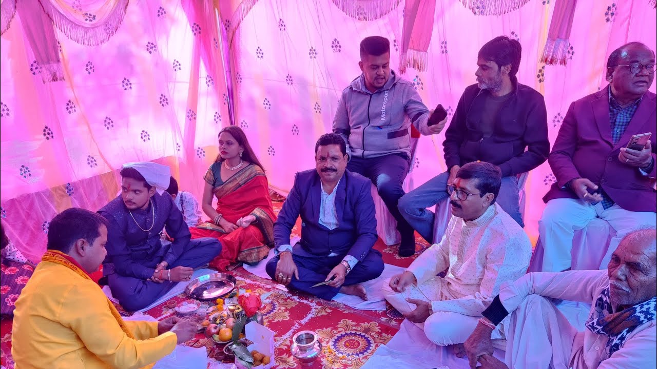 Tilak ceremony #ranchi #marriage #rituals - YouTube