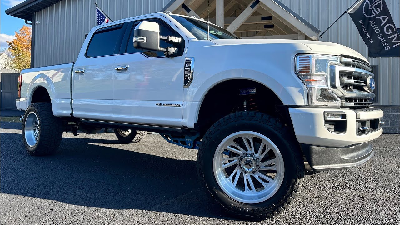 F350, SUPER DUTY, PLATINUM, CLEAN CARFAX!!! - YouTube