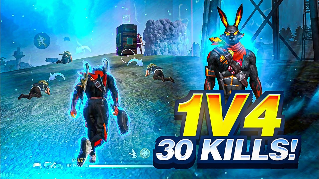 Solo Vs Squad 30 kills😱||Full Rush Gameplay In Grandmaster Lobby😱||ASIMSAFI999 - YouTube