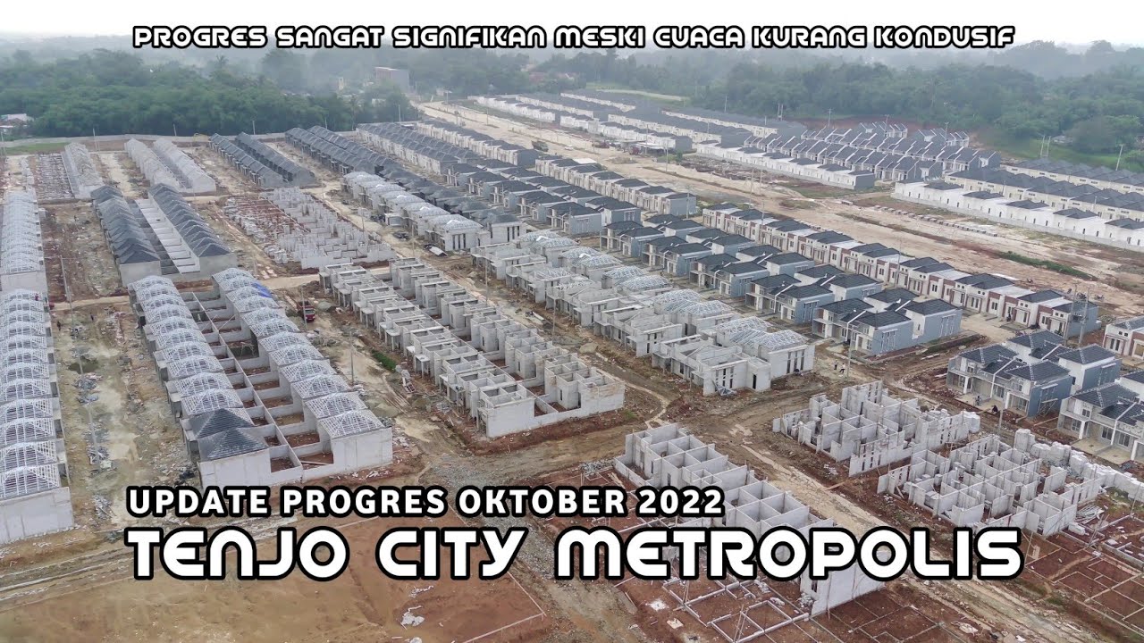 TENJO CITY METROPOLIS UPDATE PROGRES OKTOBER 2022 - YouTube