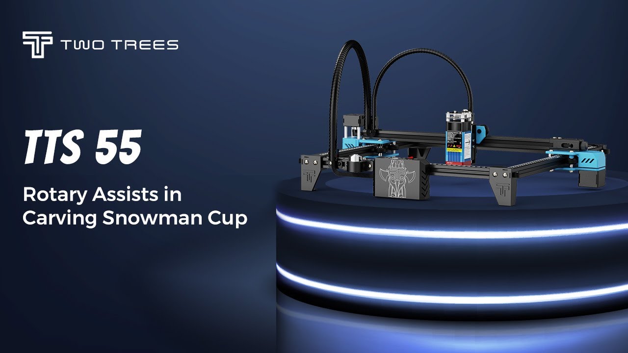 TTS 55 | Rotary Assists in Carving Snowman Cup - YouTube