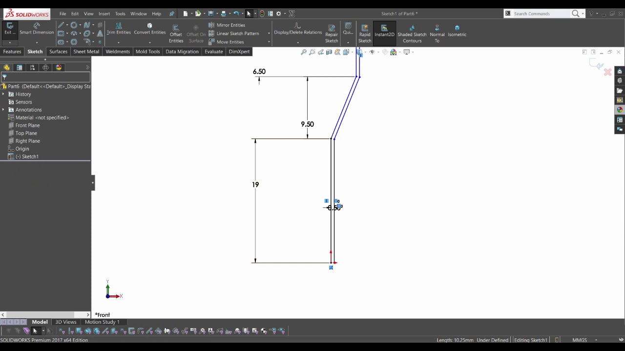 5 - FIREWALL ! CAD CAM SOLIDWORKS TUTORIAL - YouTube