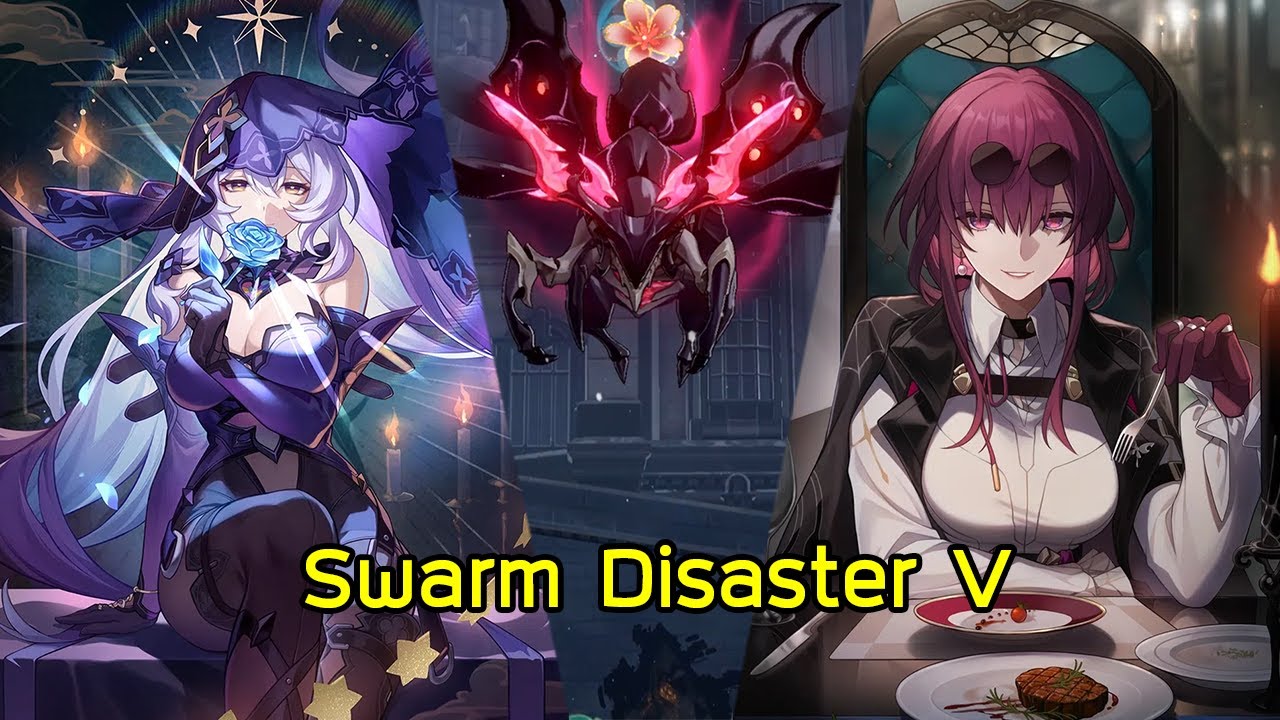 Kafka and Black Swan is too strong in Swarm Disaster V - YouTube