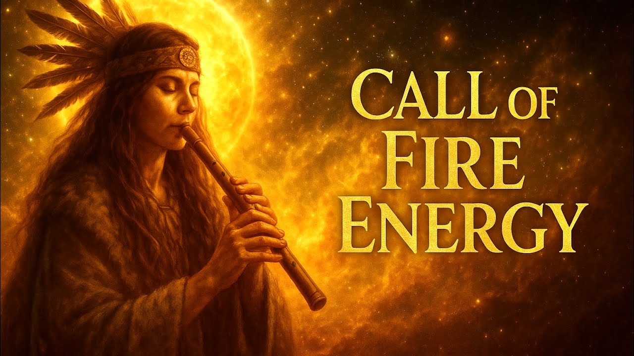 Shamanic & Cosmic Call of Fire Energy | Theta + 396 Hz +528 + 852 Hz ...