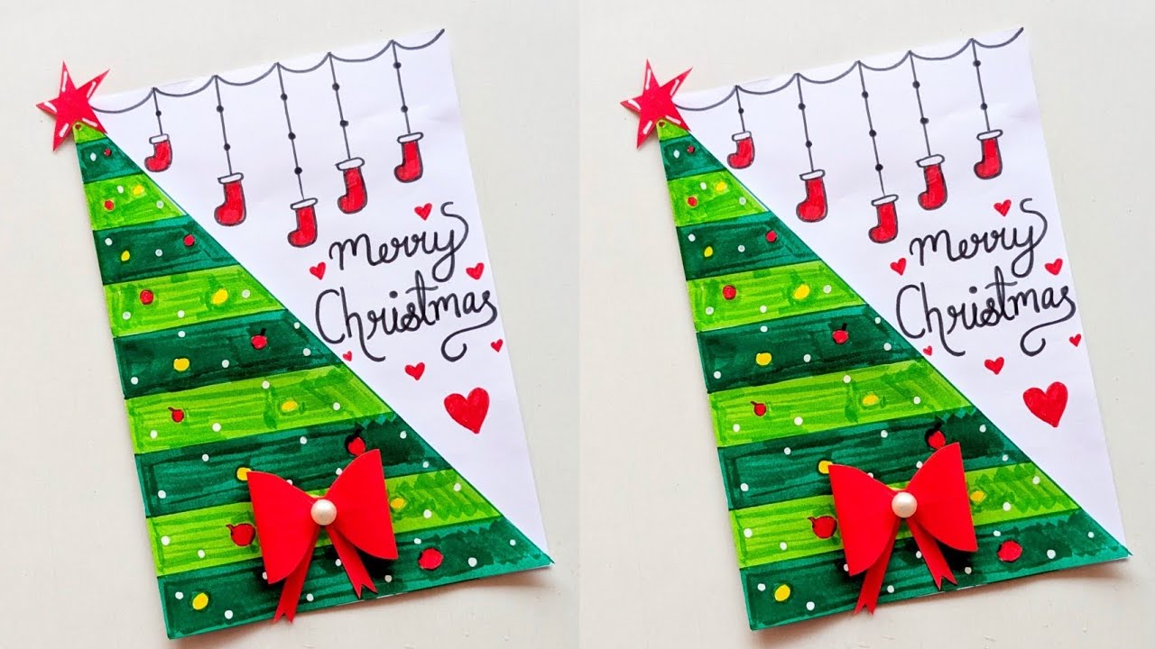 Handmade Christmas Card Ideas 2025 l Christmas Greeting Cards Making l ...